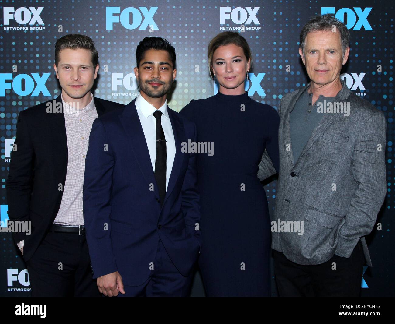 Matt Czurchy, Manish Dayal, Emily VanCamp & Bruce Greenwood attend FOX ...