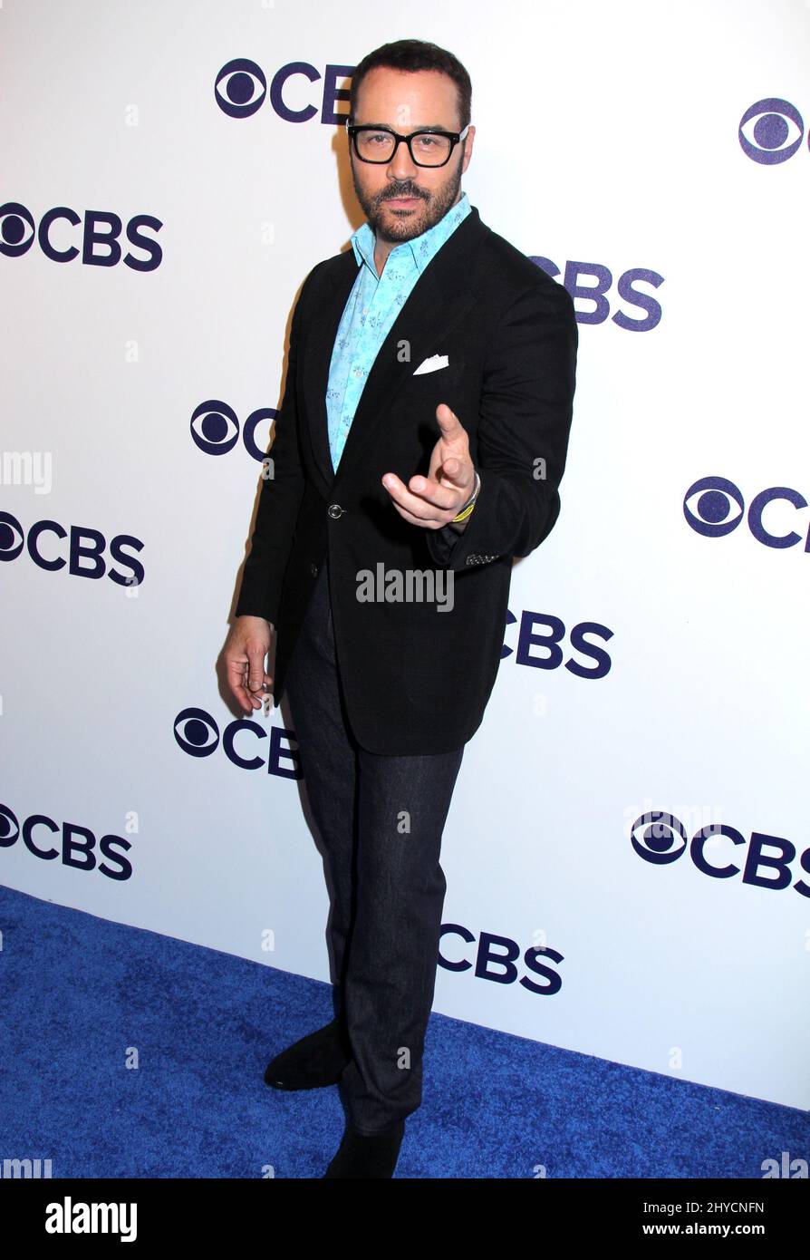Jeremy Piven arriving at CBS 2017 Upfront Held at the Plaza Hotel on ...