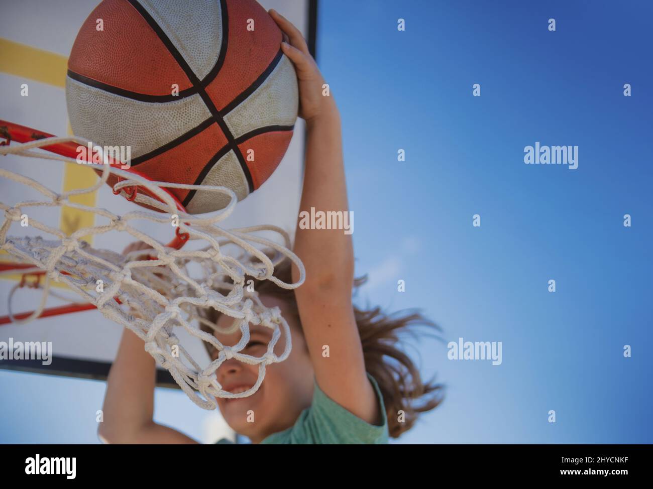 Children sport activity. Kids playing basketball. Child sport activity ...