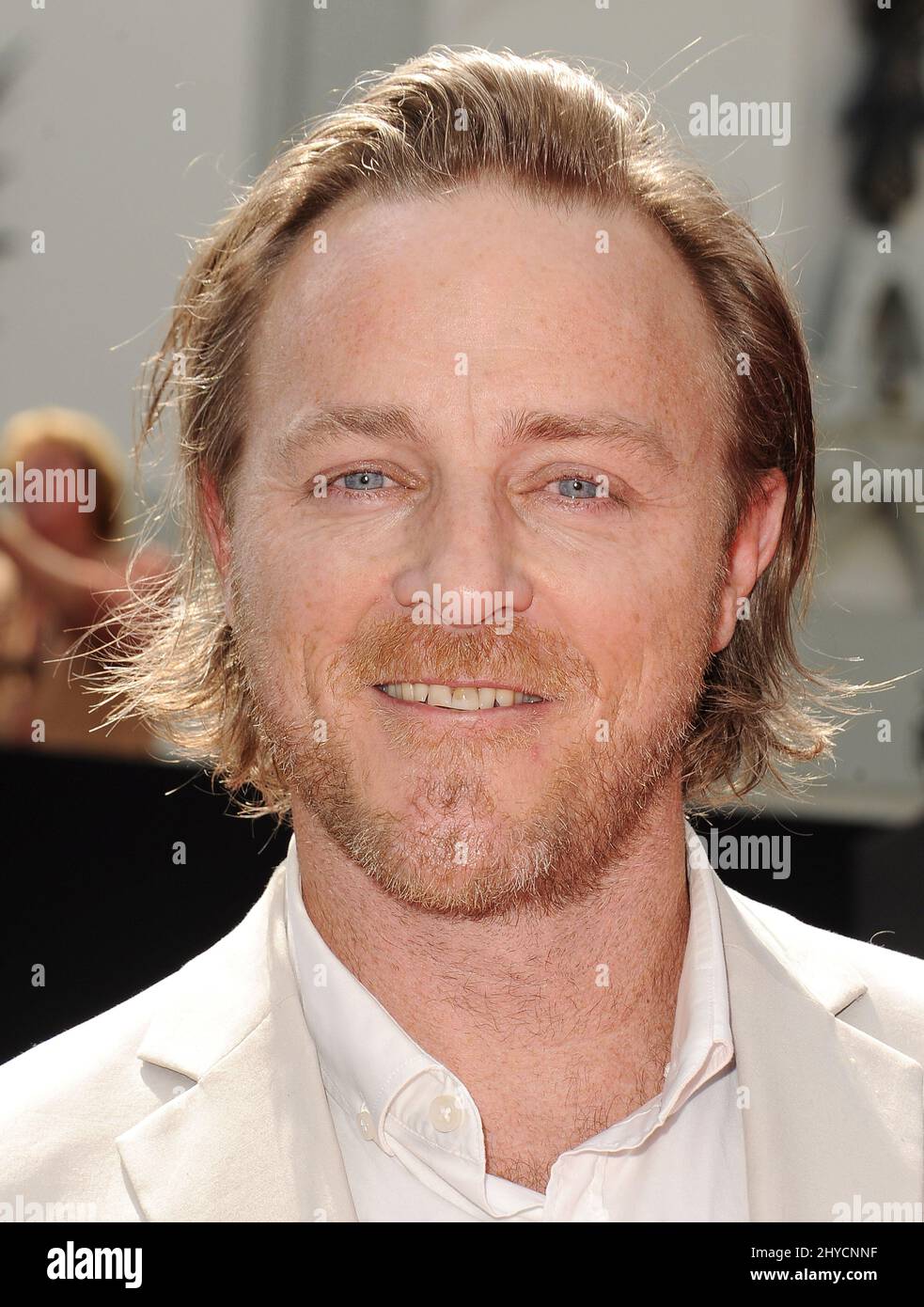 Nathaniel Dean arriving at the Sir Ridley Scott Hand And Footprint ...