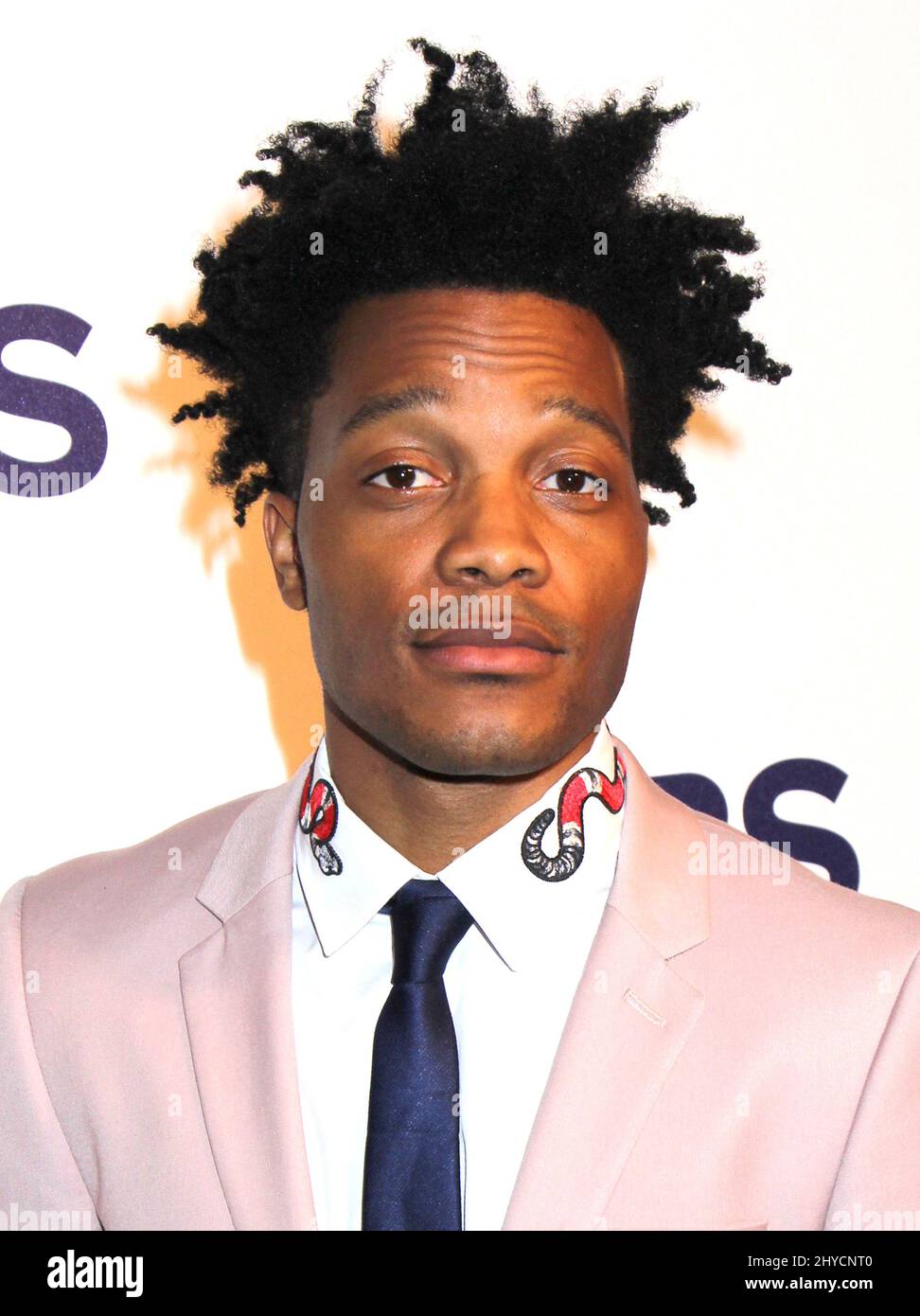 Jermaine Fowler arriving at the CBS 2017 Upfront held at the Plaza ...