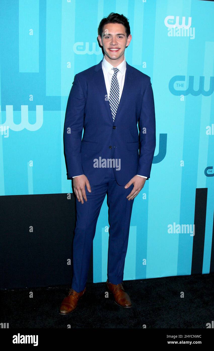 Casey Cott attending the The CW Network 2016 Upfront event in New York ...