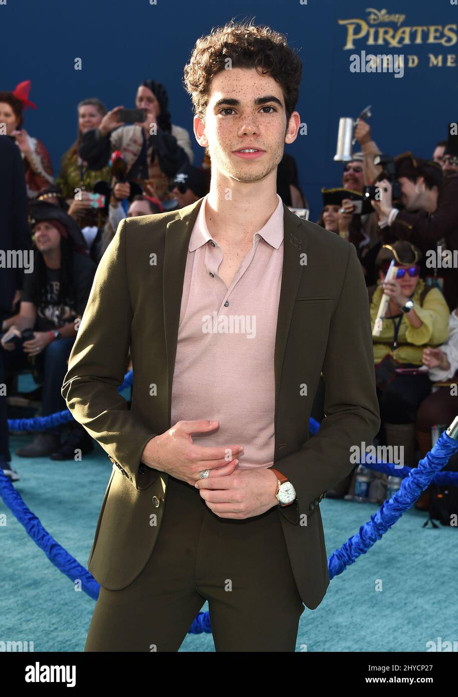 Cameron Boyce attending Disney's ''Pirates Of The Caribbean: Dead Men ...