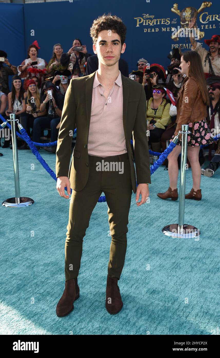 Cameron Boyce attending Disney's ''Pirates Of The Caribbean: Dead Men ...