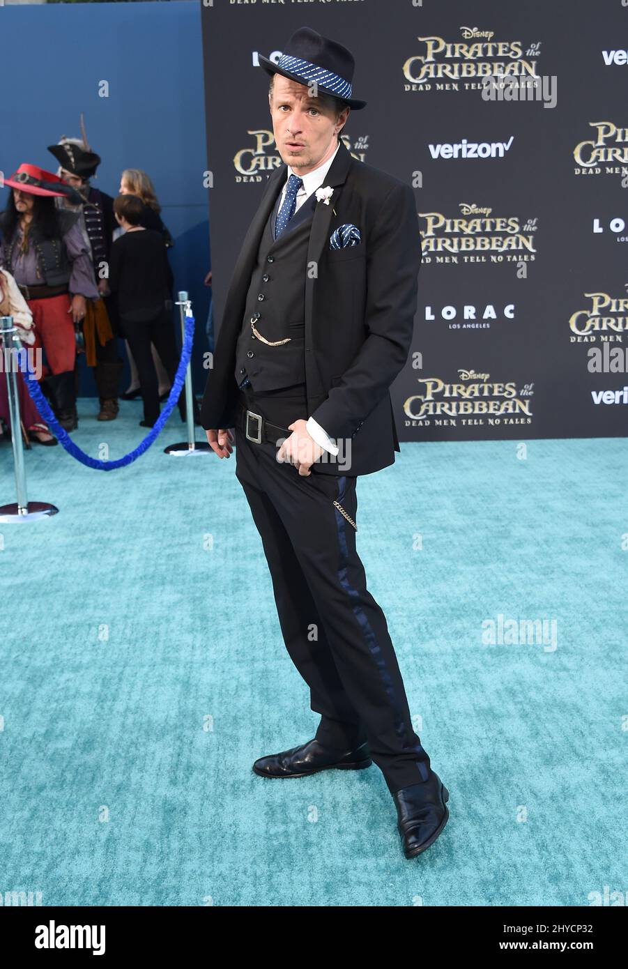 Alexander Scheer attending Disney's ''Pirates Of The Caribbean: Dead ...