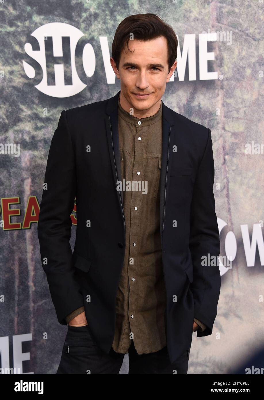 Jesse Johnson arriving to Showtime's Limited Series "Twin Peaks" World ...