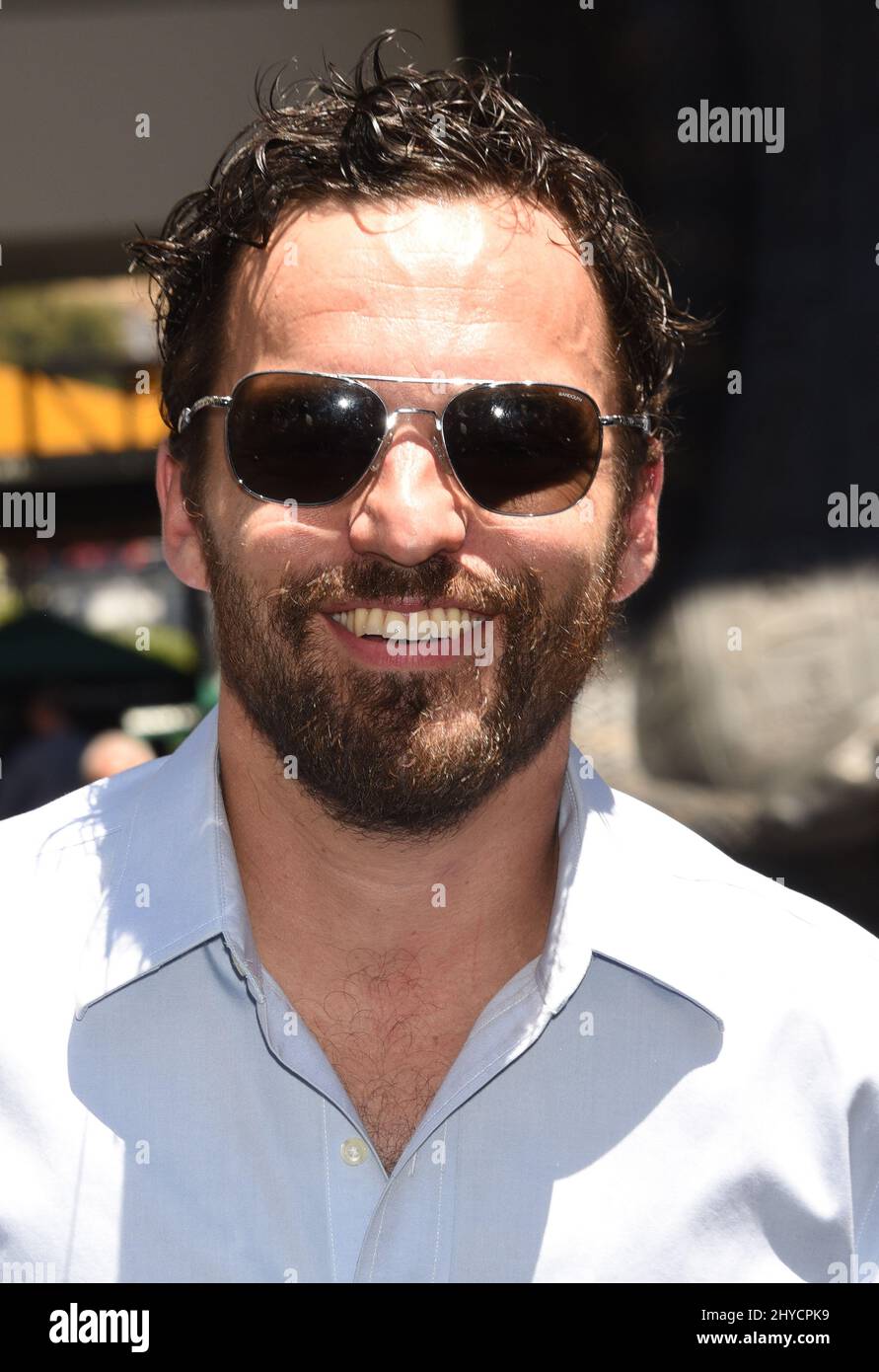 Jake Johnson attending Universal Pictures Celebrates 'The Mummy' Day ...
