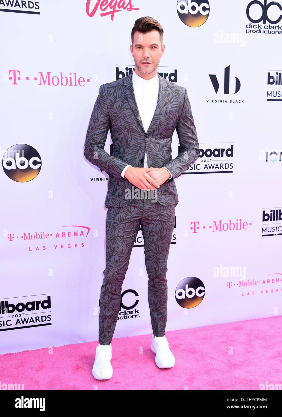 AJ Gibson attending the Billboard Music Awards in Las Vegas Stock Photo ...