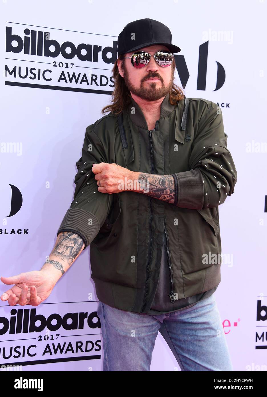 Billy Ray Cyrus attending the Billboard Music Awards in Las Vegas Stock ...