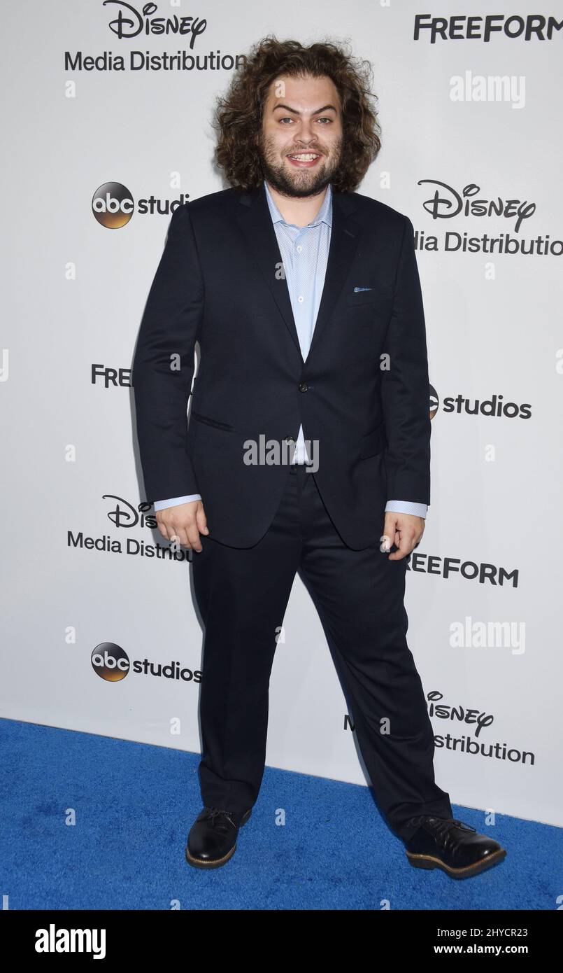 Dustin Ybarra attending the ABC International Upfronts Stock Photo - Alamy
