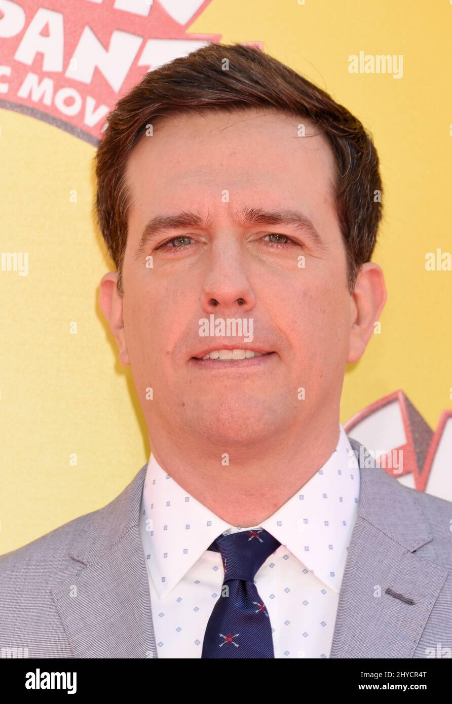 Ed Helms attending the Captain Underpants: The First Epic Movie in Los ...