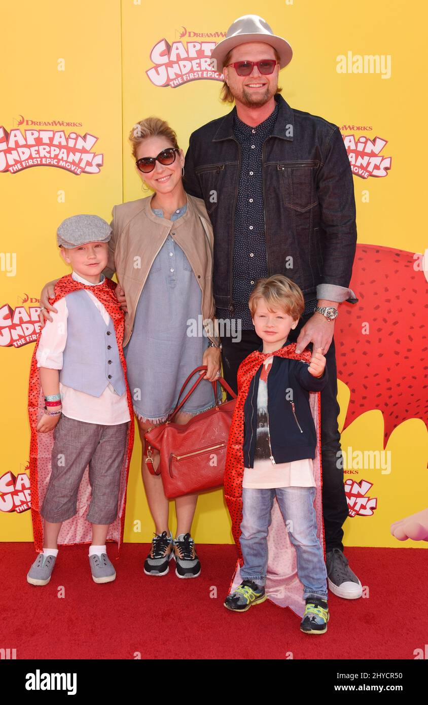 Adam Anders attending the Captain Underpants: The First Epic Movie in ...