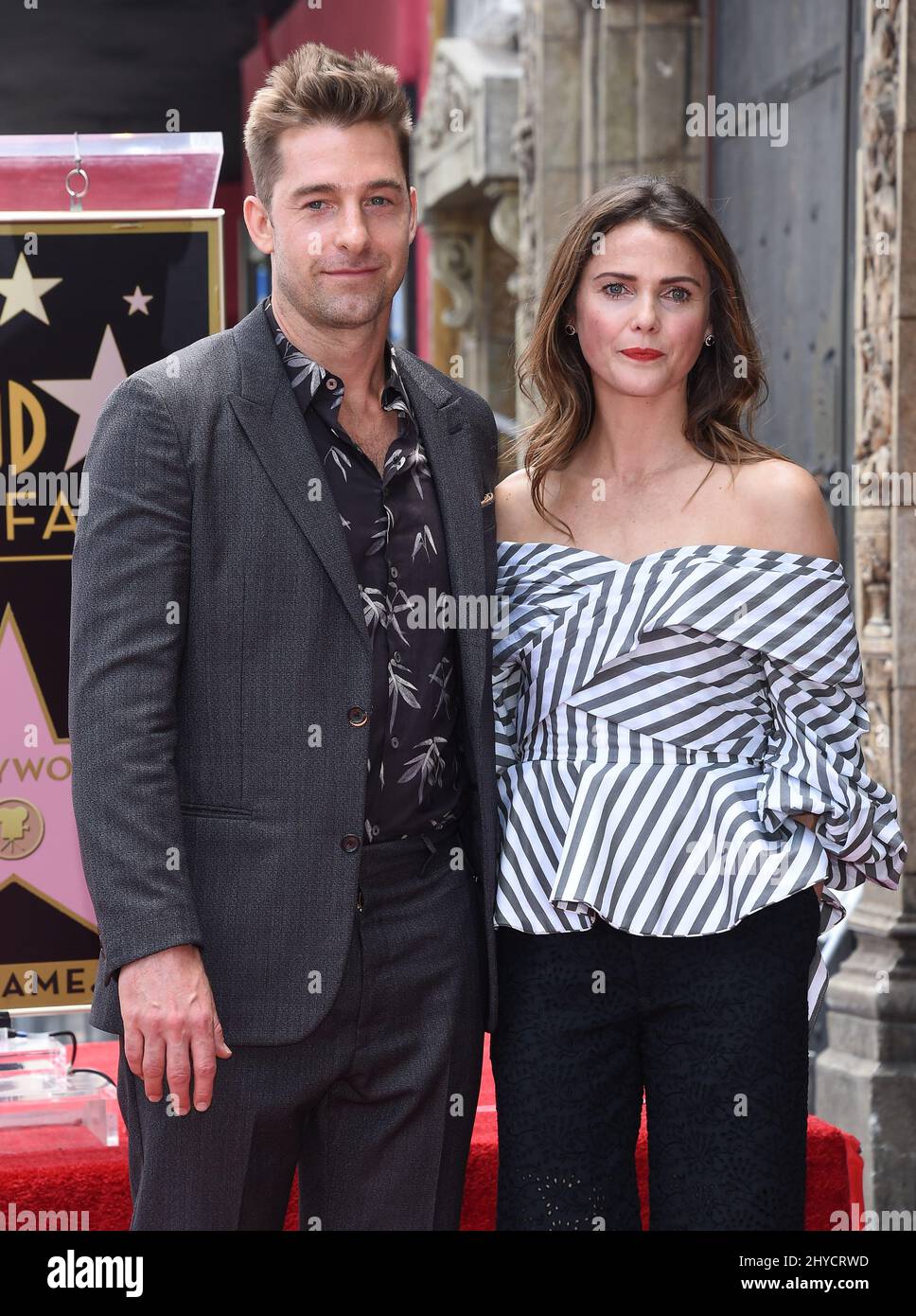 Scott Speedman and Keri Russell attending the Keri Russell Hollywood ...