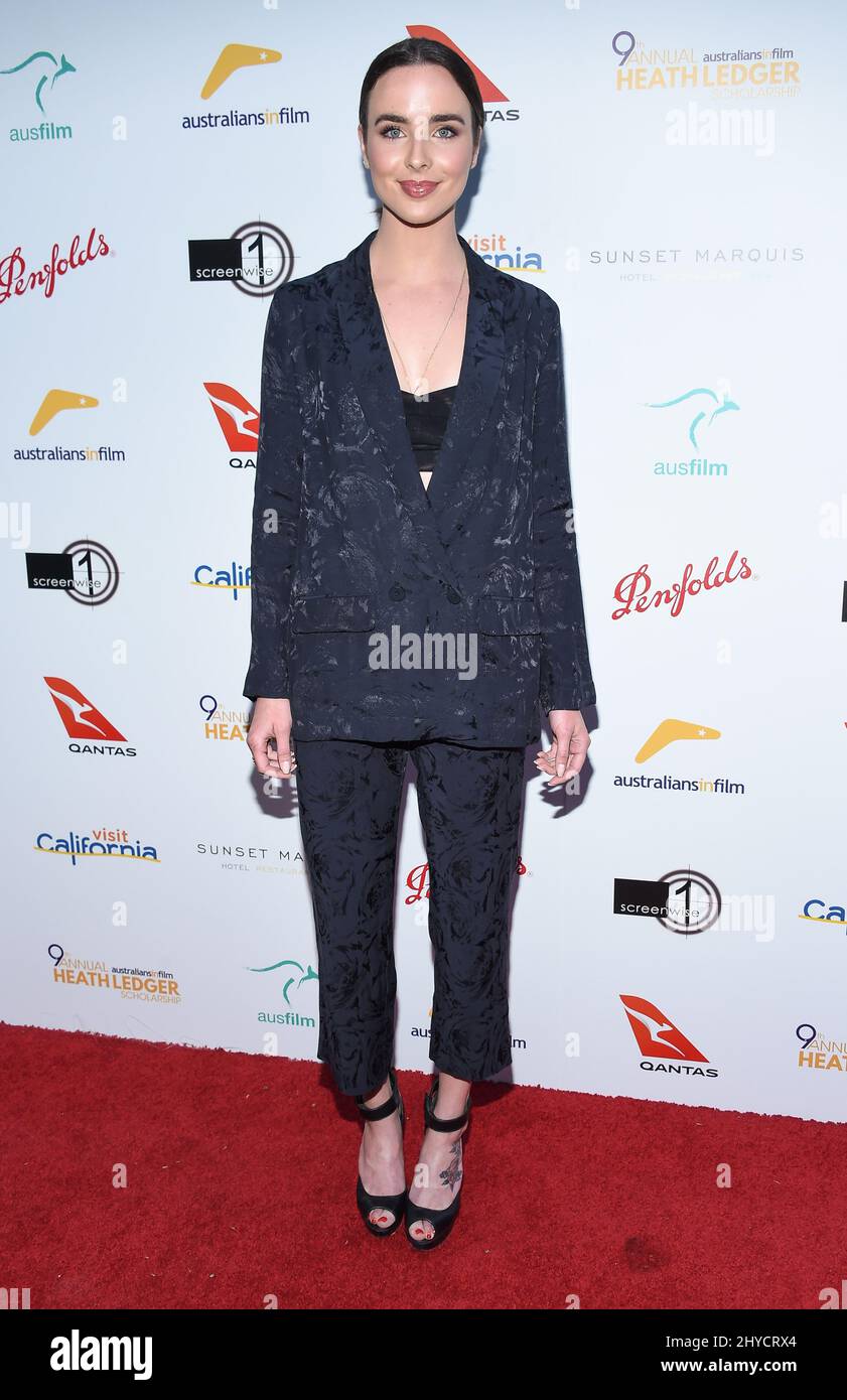 Ashleigh Brewer arriving at Australians in Film Hosts the 9th Annual ...