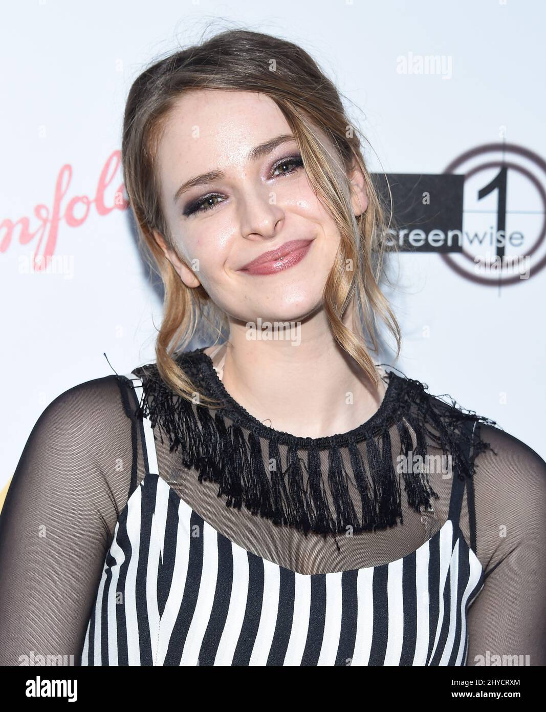 Ashleigh Cummings arriving at Australians in Film Hosts the 9th Annual ...
