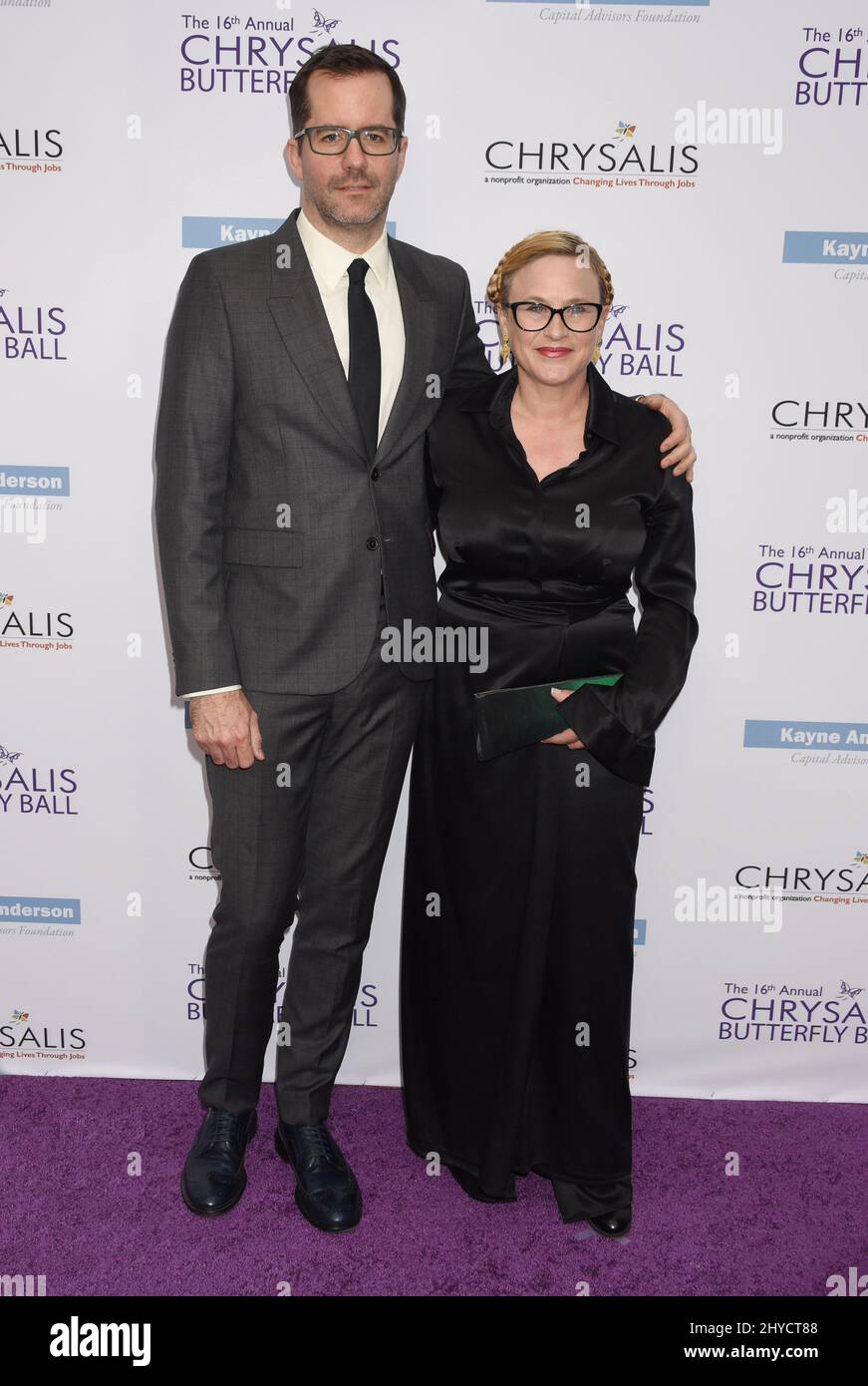 Patricia Arquette and Eric White attending the 16th Annual Chrysalis ...