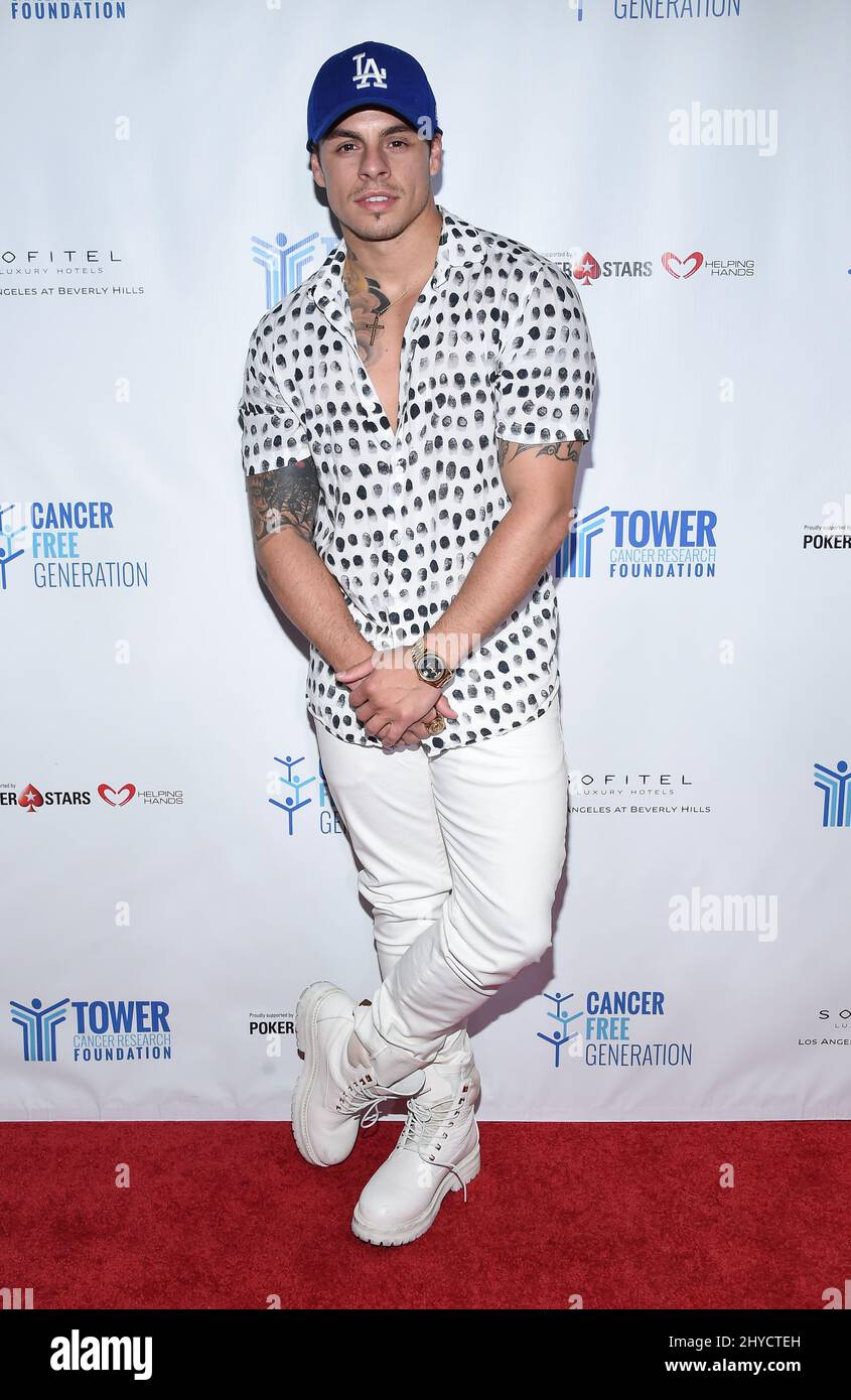 Casper Smart attending the Ante Up for Cancer Poker Tournament in Los ...