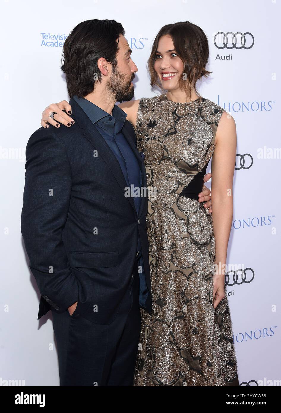 Milo Ventimiglia and Mandy Moore attending the 10th Annual Television ...