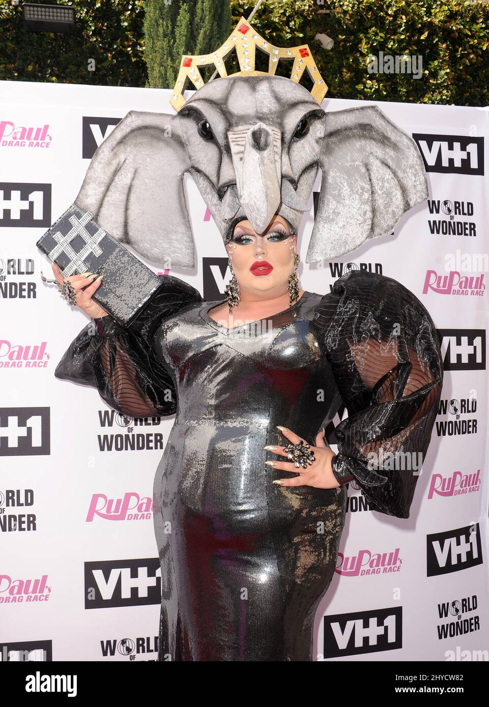 Eureka O'Hara attending RuPaul's Drag Race Season Nine Finale Taping ...