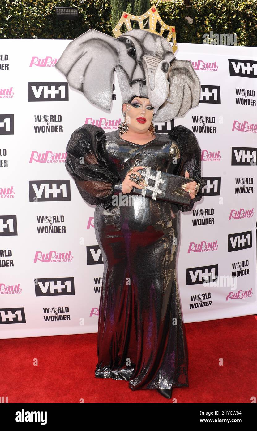 Eureka O'Hara attending RuPaul's Drag Race Season Nine Finale Taping ...