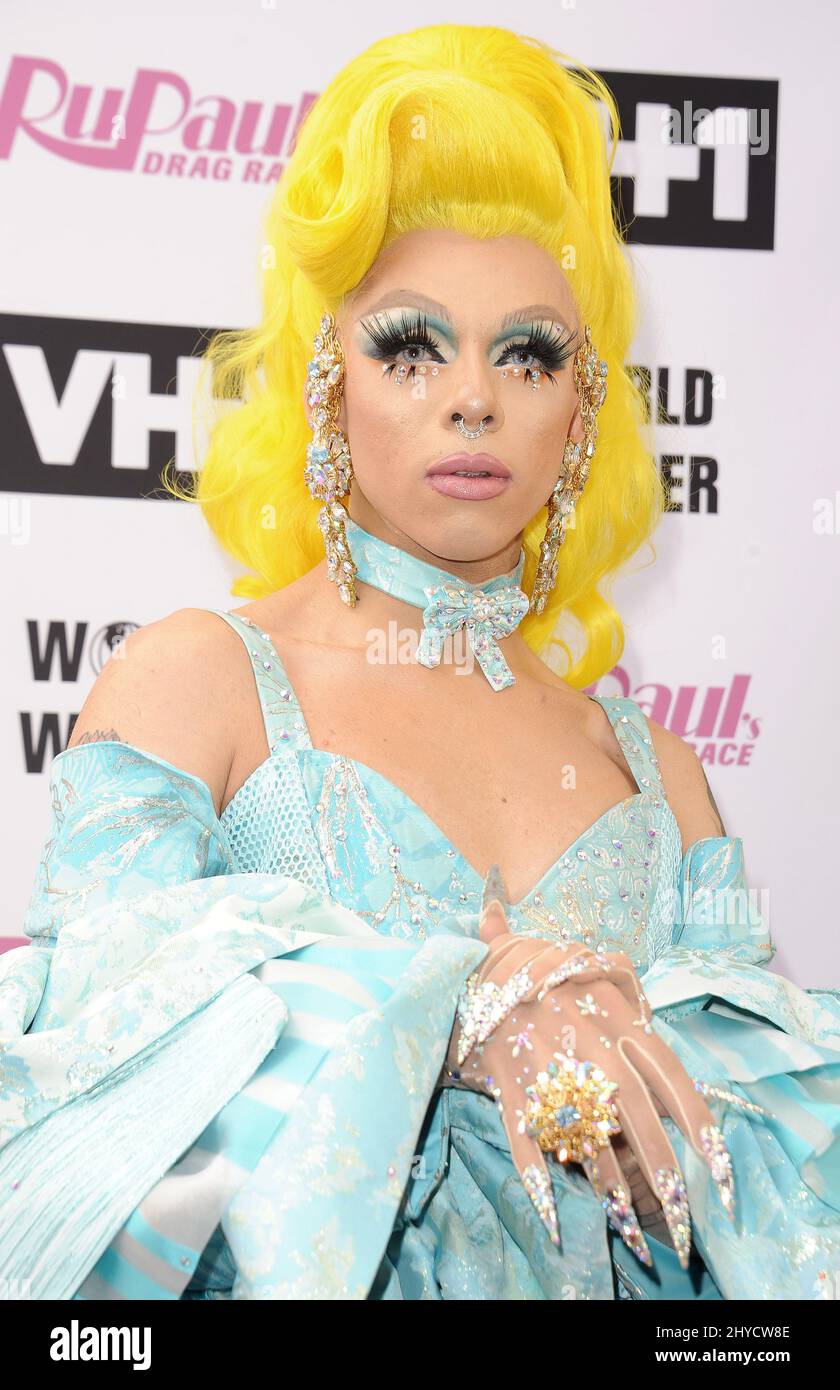 Aja attending RuPaul's Drag Race Season Nine Finale Taping - Arrivals ...