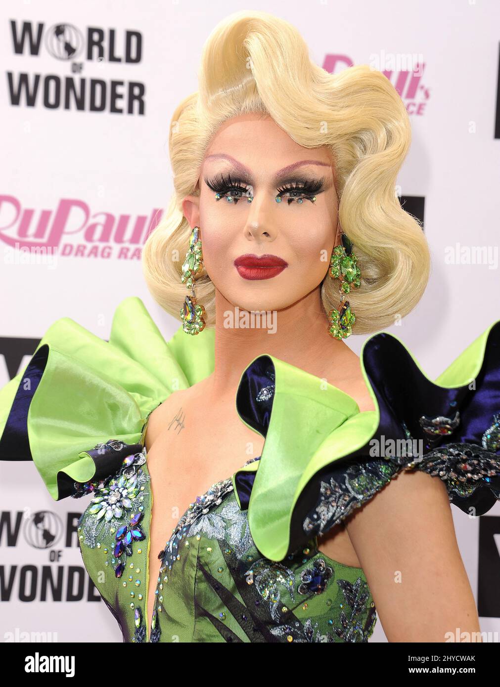 Trinity Taylor attending RuPaul's Drag Race Season Nine Finale Taping ...
