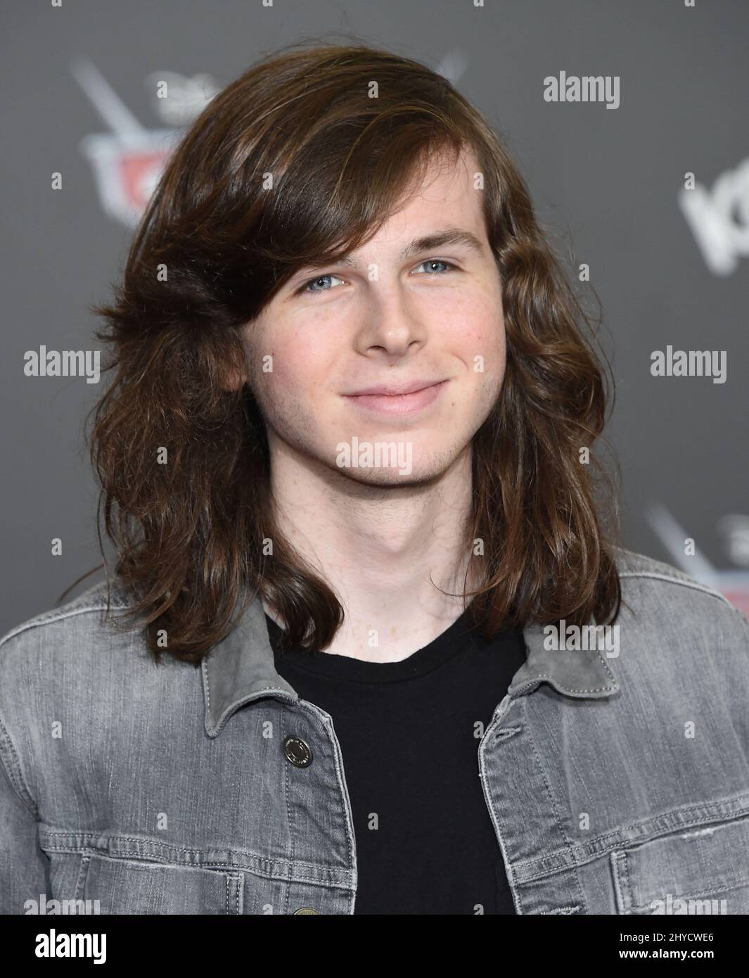 Chandler Riggs arriving to the "Cars 3" World Premiere held at the ...