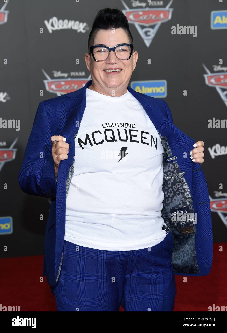 Lea DeLaria arriving to the "Cars 3" World Premiere held at the Anaheim ...