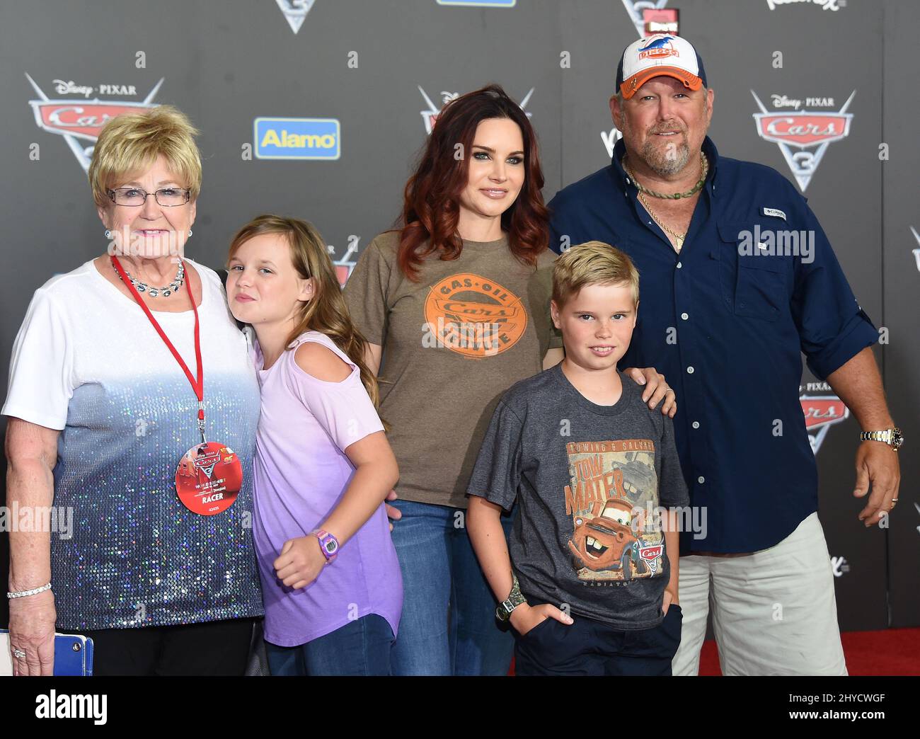 Larry the Cable Guy arriving to the "Cars 3" World Premiere held at the ...