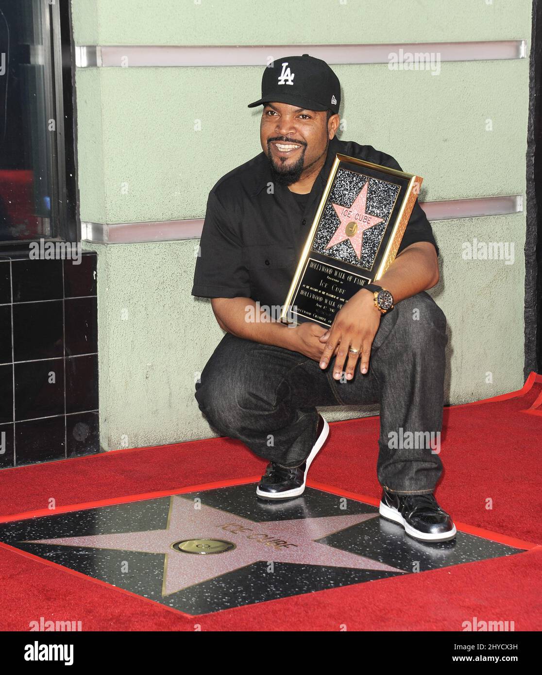 Ice Cube during the Ice Cube Hollywood Walk of Fame Star Ceremony held ...