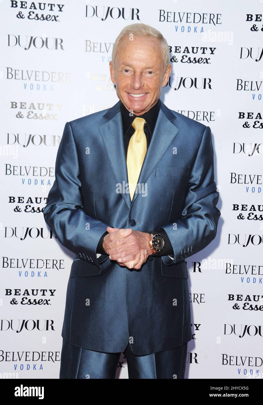 Elliot Mintz arriving for the DuJour Magazine Summer Issue Party with ...