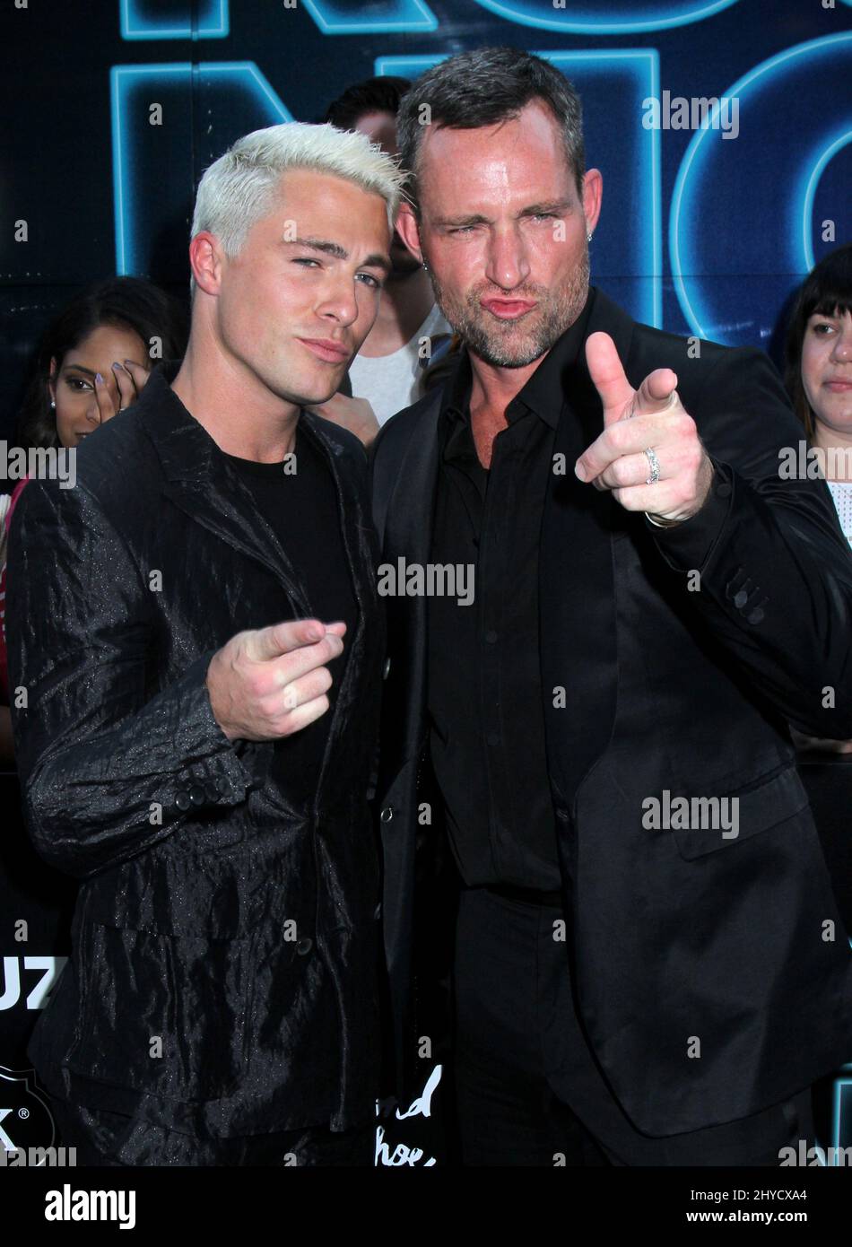 Colton Haynes & fiance Jeff Leatham arriving for the "Rough Night ...