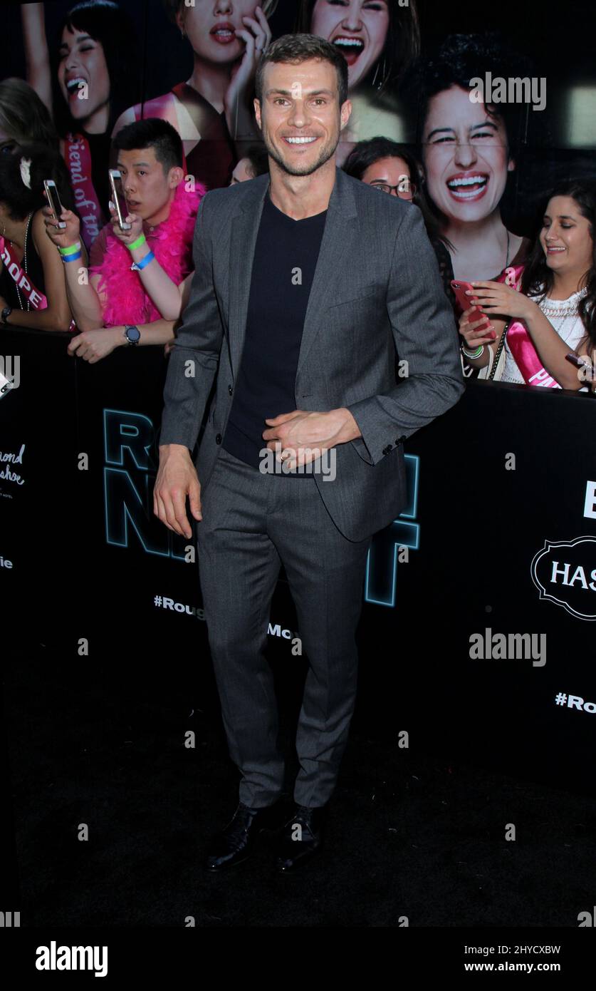 Ryan Cooper arriving for the "Rough Night" World Premiere held at AMC ...