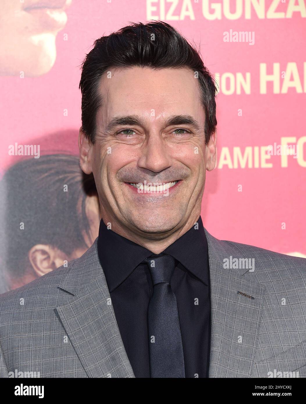 Jon Hamm attending "The Baby Driver" premiere held at the Ace Hotel ...