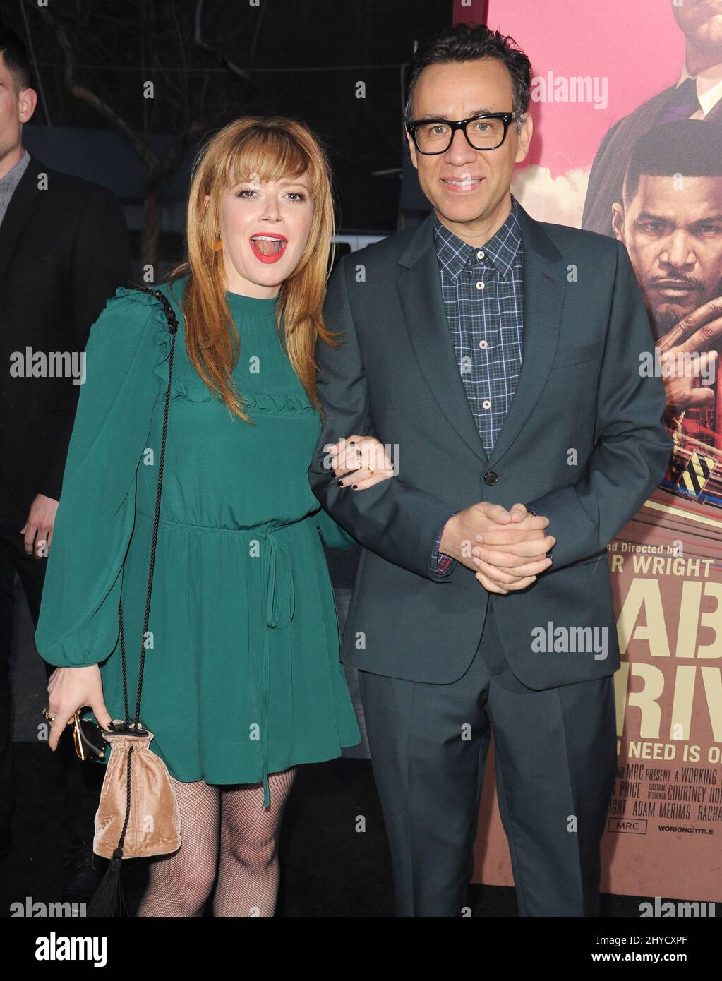 Natasha Lyonne, Fred Armisen attending "Baby Driver" premiere held at ...