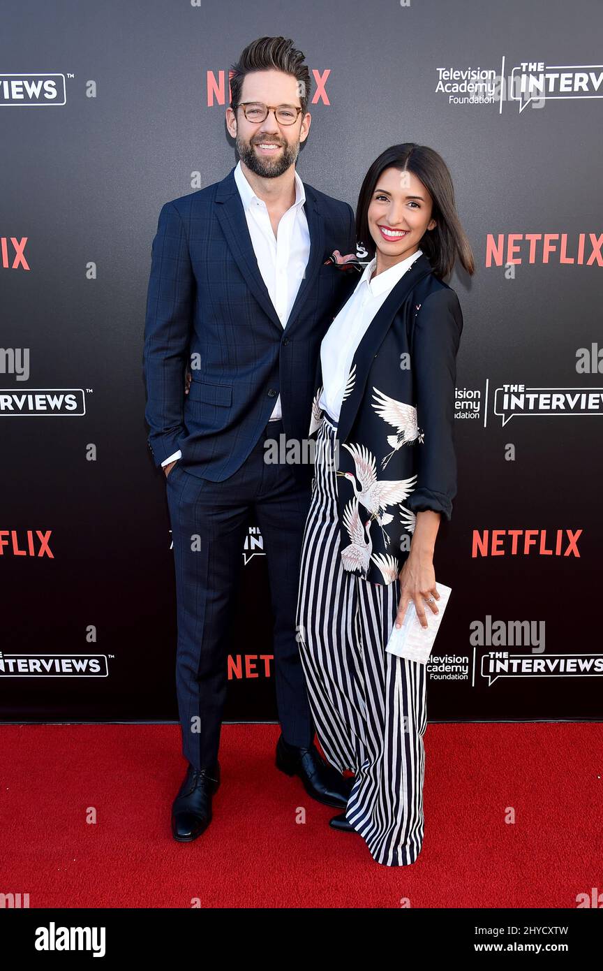Todd Grinnell and India de Beaufort attending The Television Academy ...