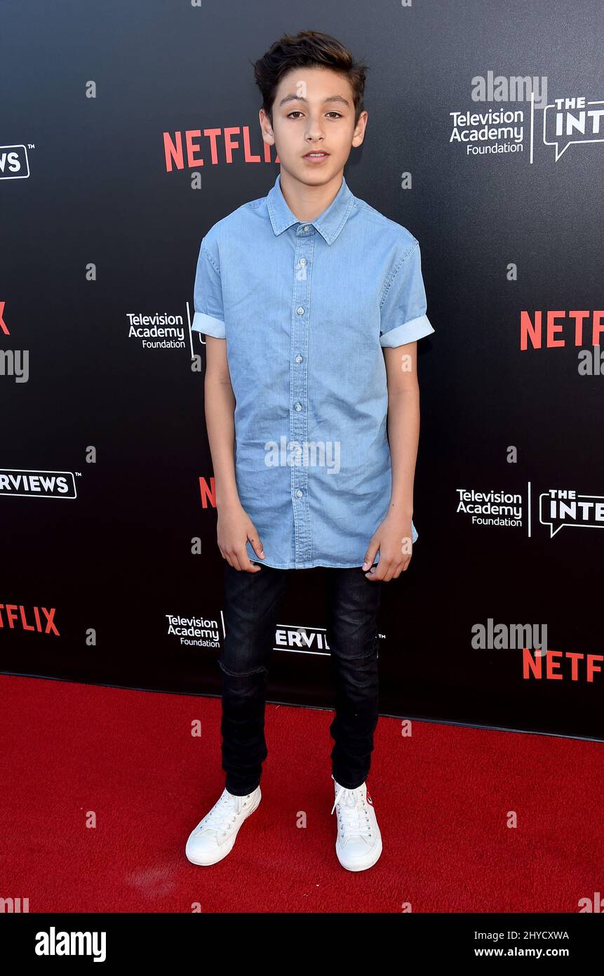 Marcel Ruiz attending The Television Academy Foundation and Netflix ...