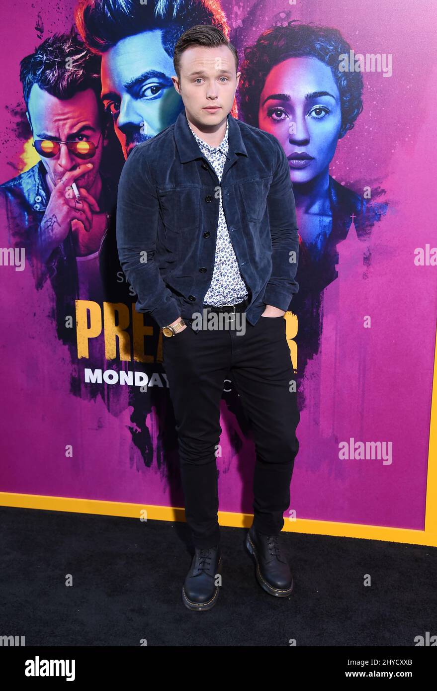 Ian Colletti attending the AMC season two "Preacher" premiere screening ...