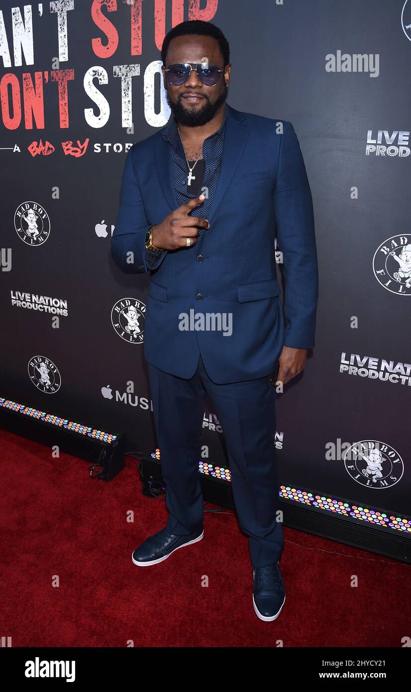 Carl Thomas attending the "Can't Stop, Won't Stop: A Bad Boy Story ...