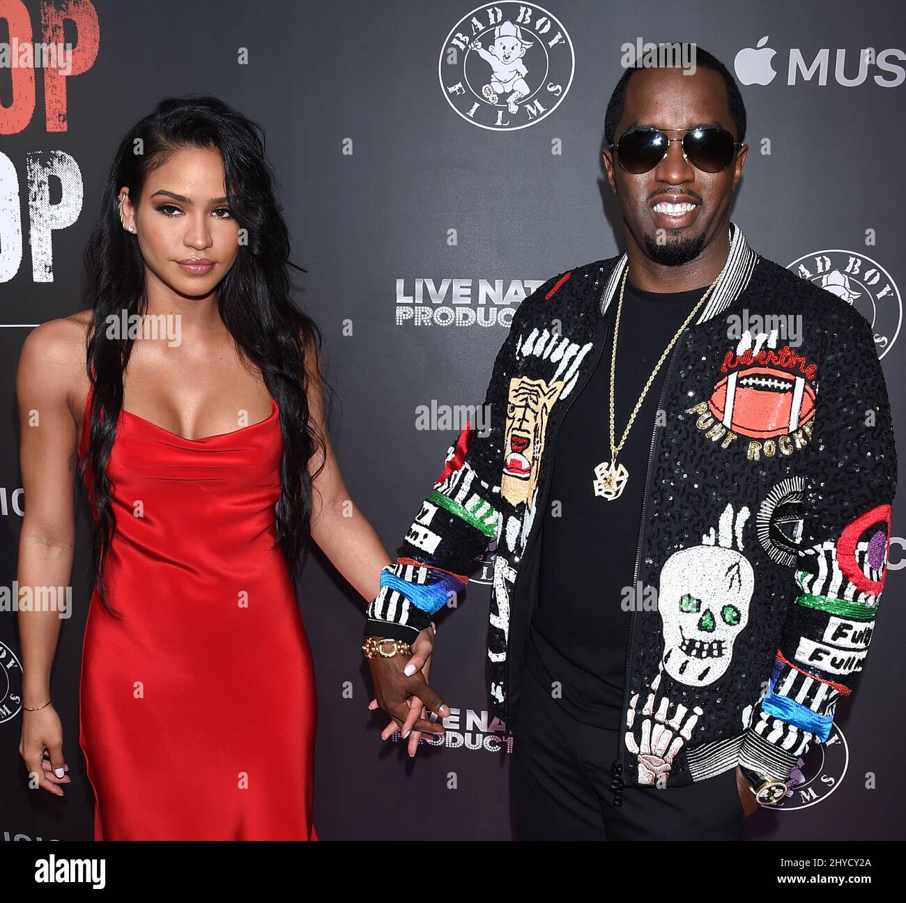 Cassie Ventura and Sean Combs attending the "Can't Stop, Won't Stop: A ...