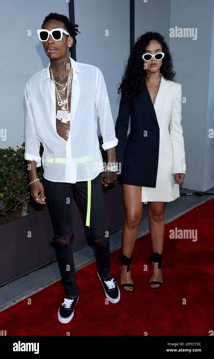 Wiz Khalifa and Izabela Guedes attending the "Can't Stop, Won't Stop: A ...