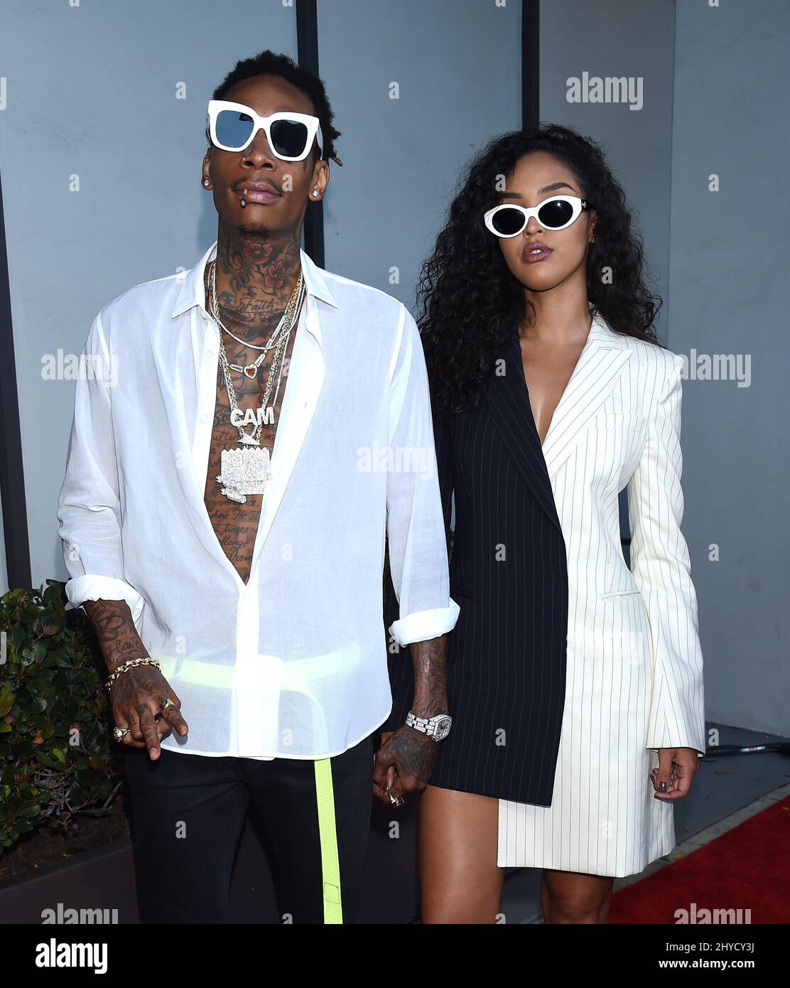 Wiz Khalifa and Izabela Guedes attending the "Can't Stop, Won't Stop: A ...