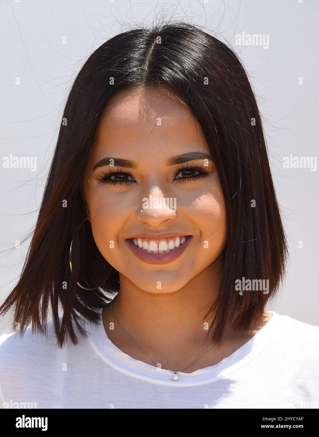 Becky G attending the premiere of Despicable Me 2 in Los Angeles ...