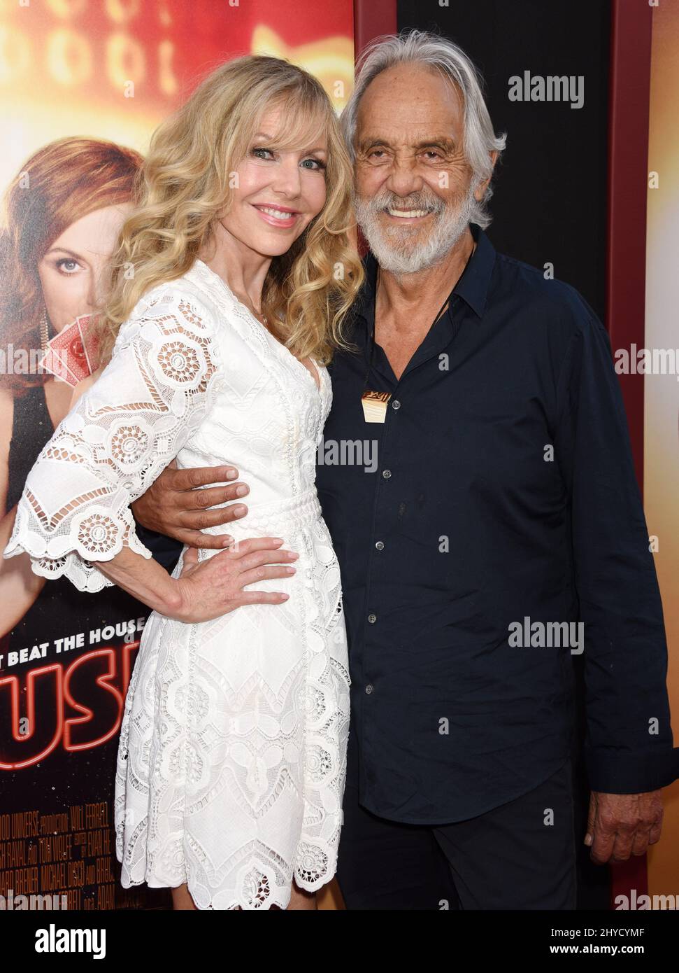 Tommy Chong and Shelby Chong attending The House Premiere in Los ...
