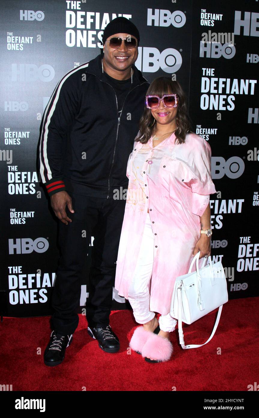 LL Cool J & Simone Smith attending "The Defiant Ones" New York Premiere ...