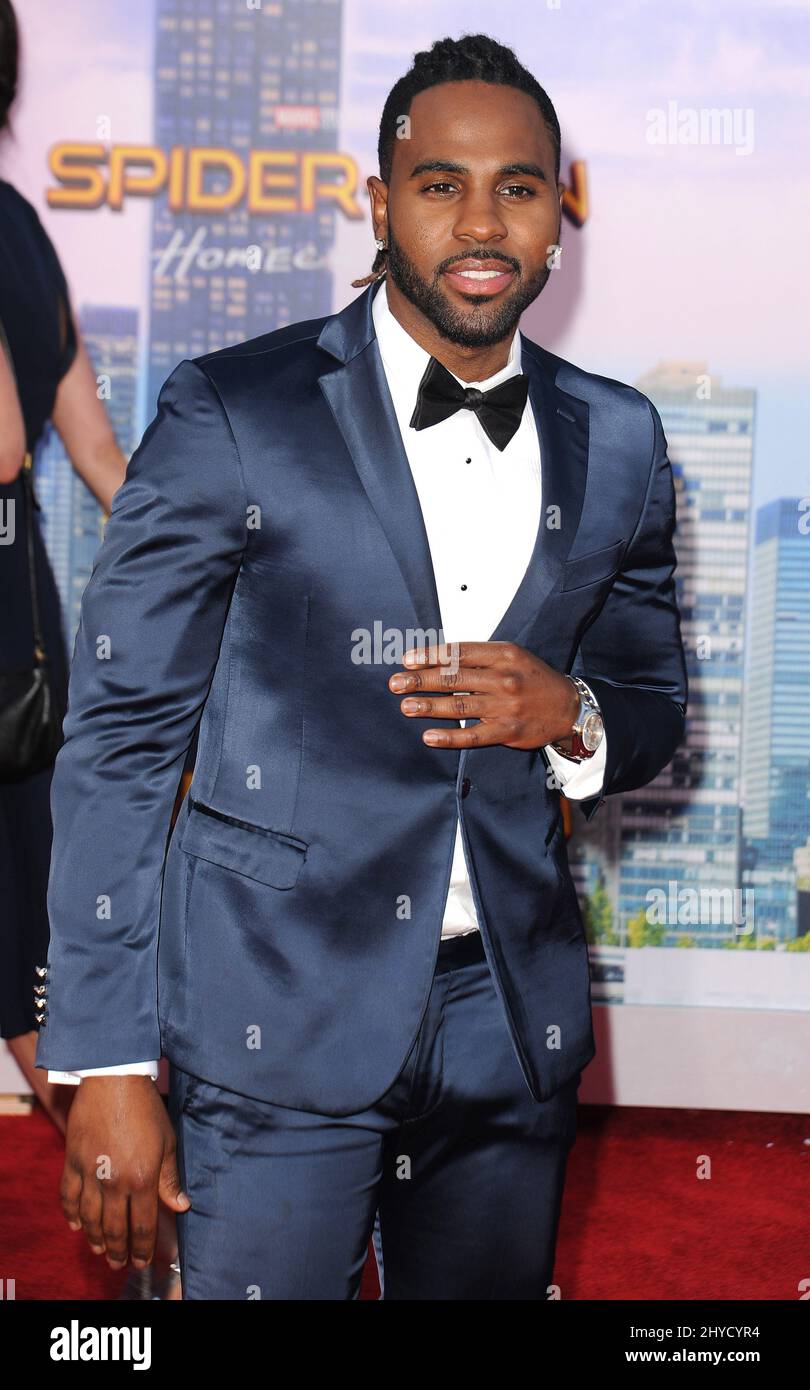 Jason Derulo attending the 'Spider-Man: Homecoming' World Premiere held ...