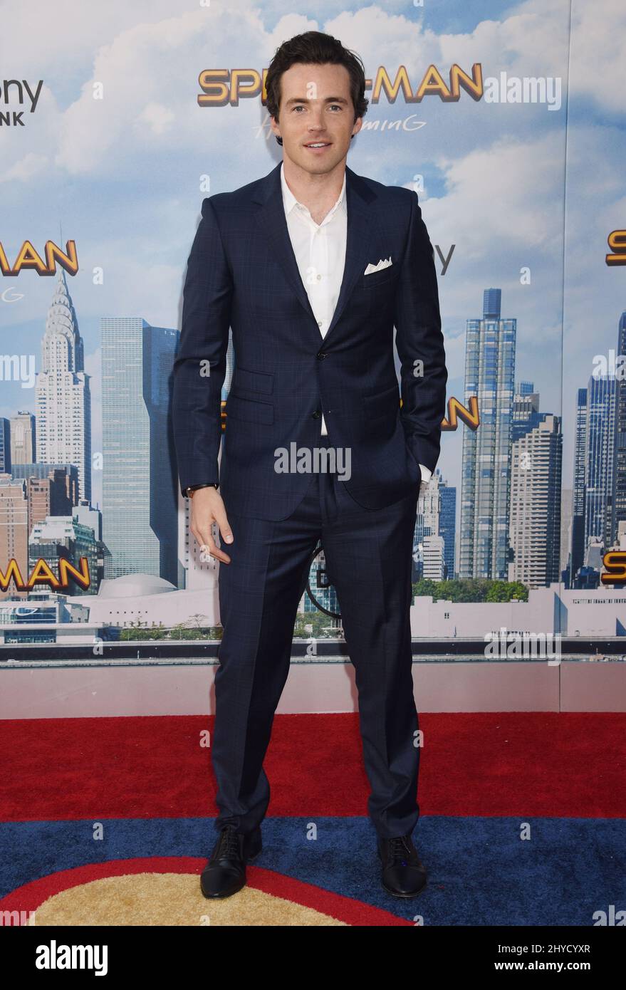 Ian Harding attending the 'Spider-Man: Homecoming' World Premiere held ...