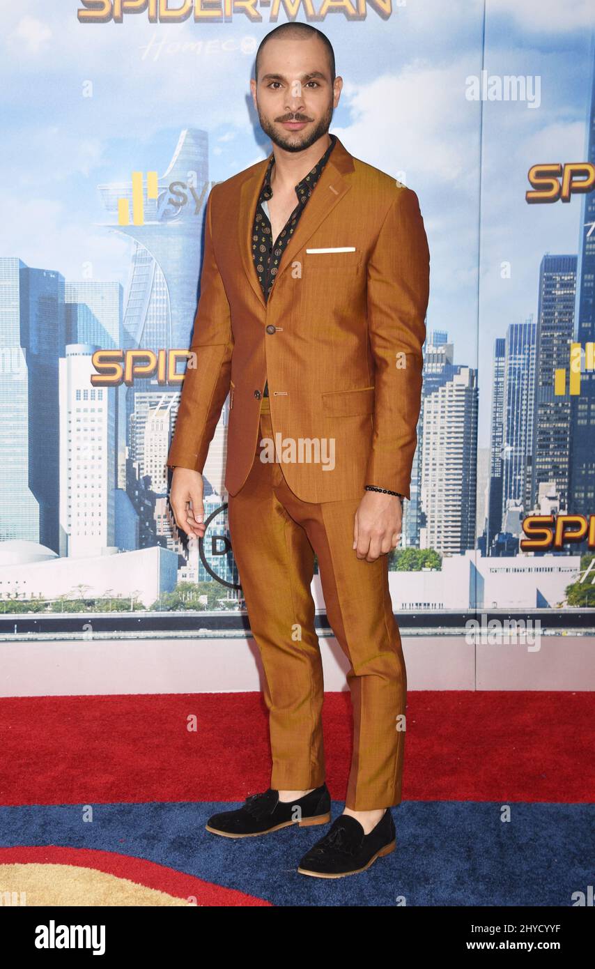 Michael Mando attending the 'Spider-Man: Homecoming' World Premiere ...