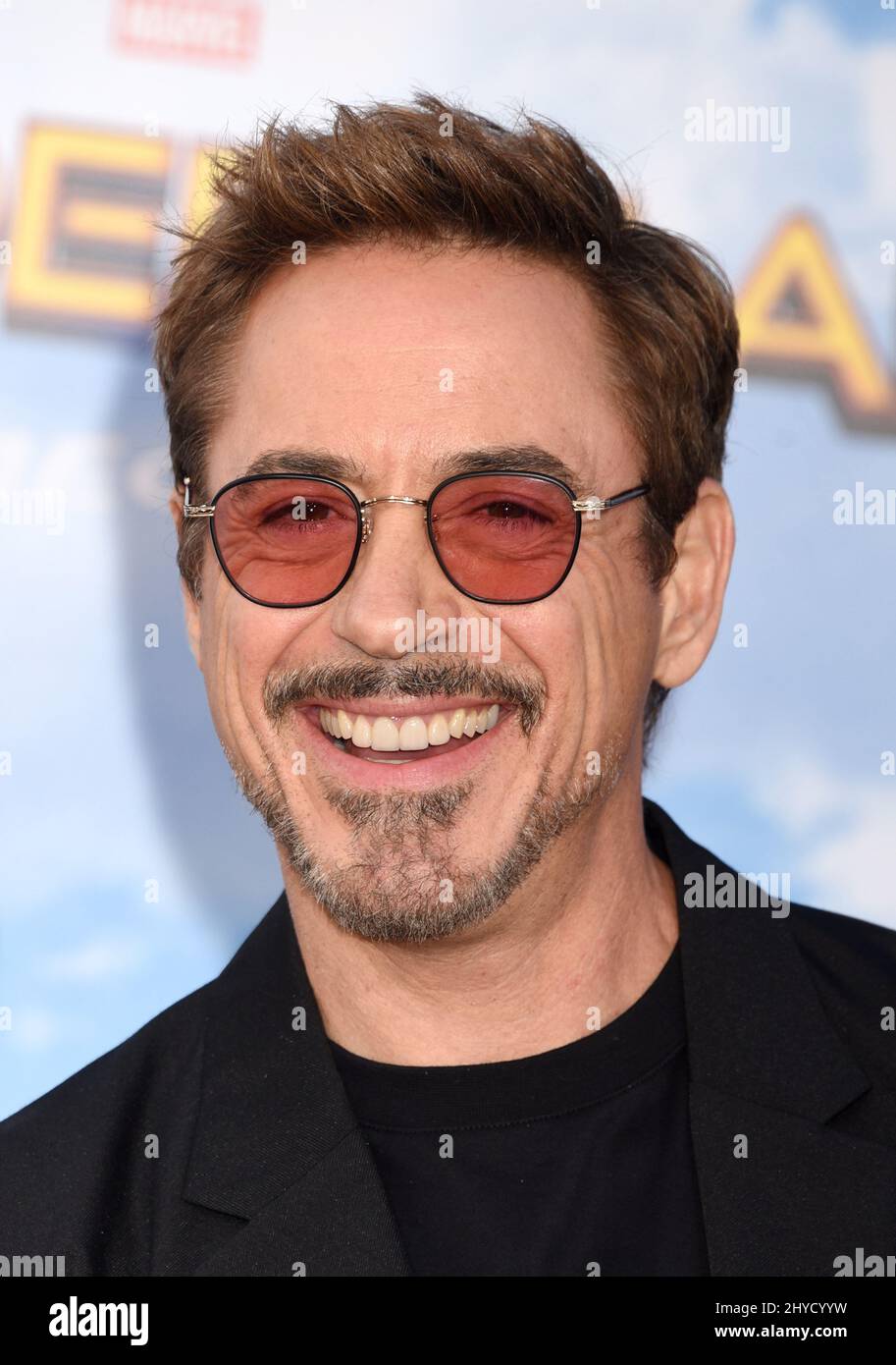 Robert Downey Jr. attending the 'Spider-Man: Homecoming' World Premiere ...