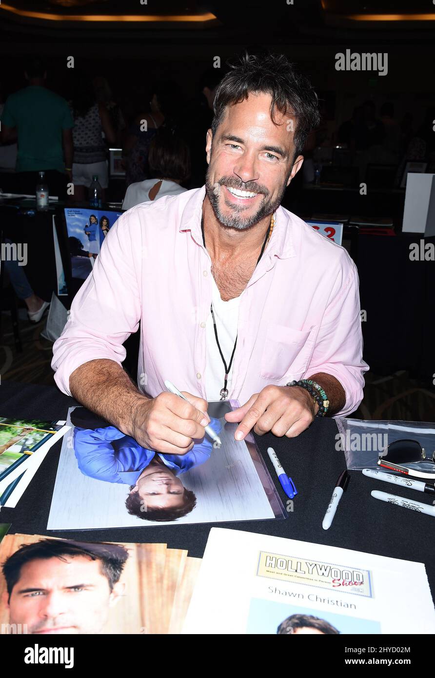 Shawn Christian attending The Hollywood Show held at the Westin LAX ...